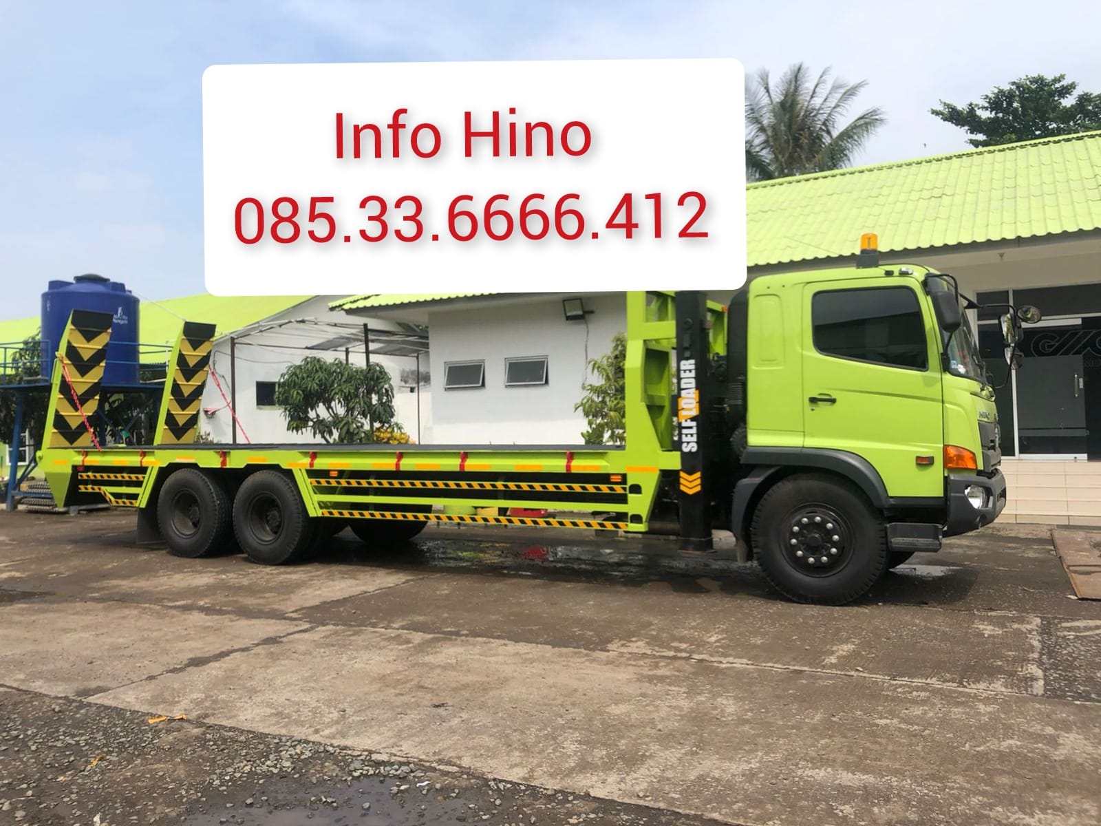 HARGA TRUK HINO SELF LOADER TERBARU - Dealer Resmi Hino 085.33.6666.412